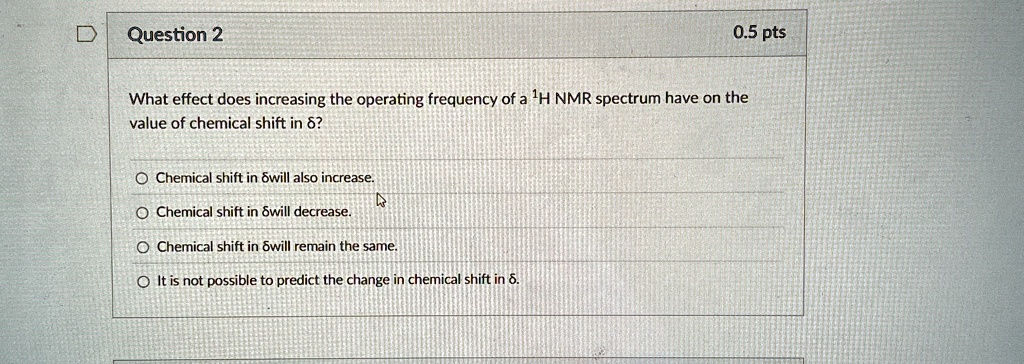 question 2 05 pts what effect does increasing the operating frequency ...