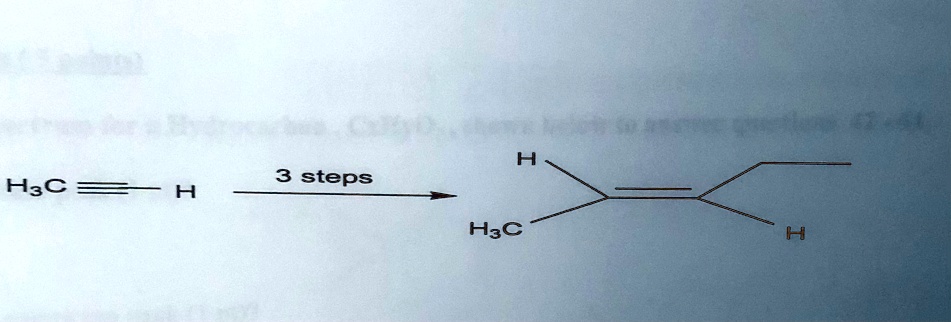 SOLVED: Show by a series of reactions how the compound can be prepared from the starting ...
