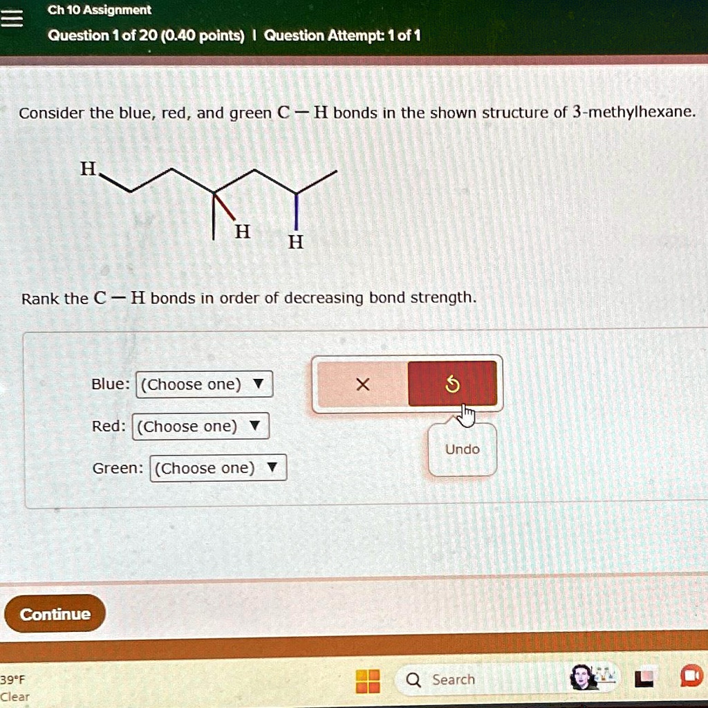 SOLVED: Ch 10 Assignment Question 1 of 20 (0.40 points) I Question Attempt: 1 of 1 Consider the ...