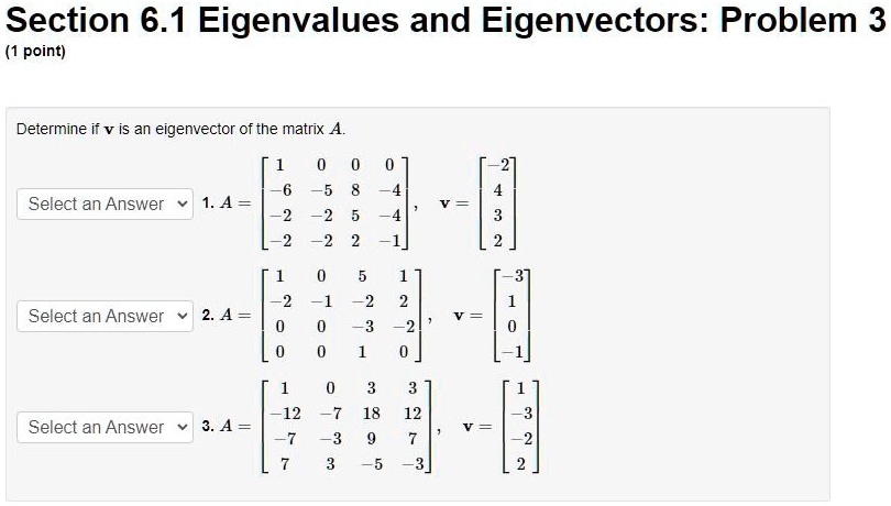 SOLVED: The select an answer options are either "yes" or "no". Section ...