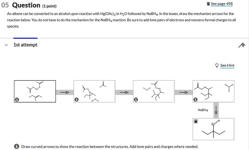 SOLVED:05 Question (1 point) See page 498 An alkene can be converted ... SOLVED:05 Question (1 point) See page 498 An alkene can be converted ...