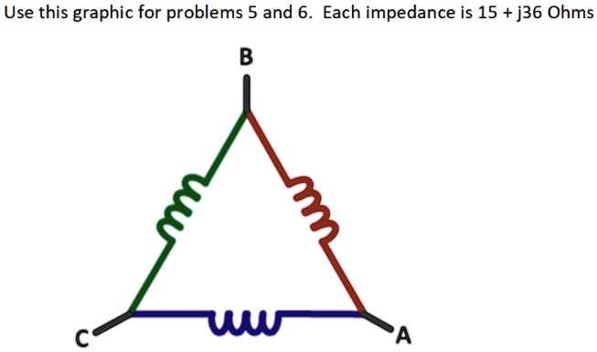 SOLVED: 5. Refer to the graphics addendum. The impedance shown is ...