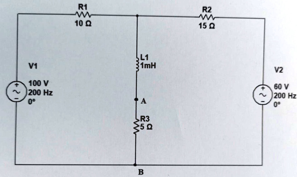 SOLVED: The R3 resistor between the terminals A-B is the load resistor ...
