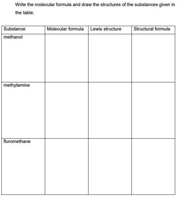SOLVED: Write the molecular formula and draw the structures of the ... SOLVED: Write the molecular formula and draw the structures of the ...