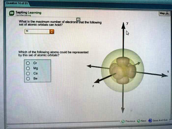 SOLVED: ' Maximum number of electrons and identifying the element ... SOLVED: ' Maximum number of electrons and identifying the element ...