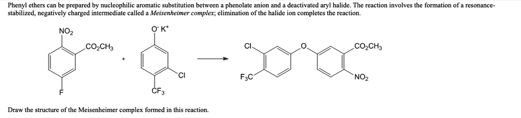 SOLVED: Phenyl ethers can be prepared by nucleophilic aromatic ...