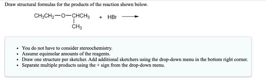SOLVED: Draw structural formulas for the products of the reaction shown below: CH3CH2CH2CH3 ...