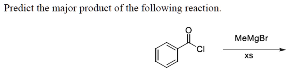 predict the major product of the following reaction memgbr cl xs 46258