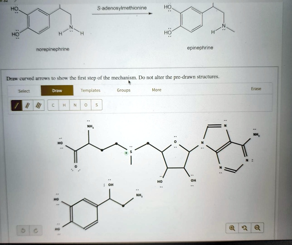Draw curved arrows to show the first step of the mechanism. Do not ...