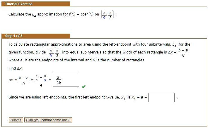 Solved Tutorial Exercise Calculate The L4 Approximation For F X Cos