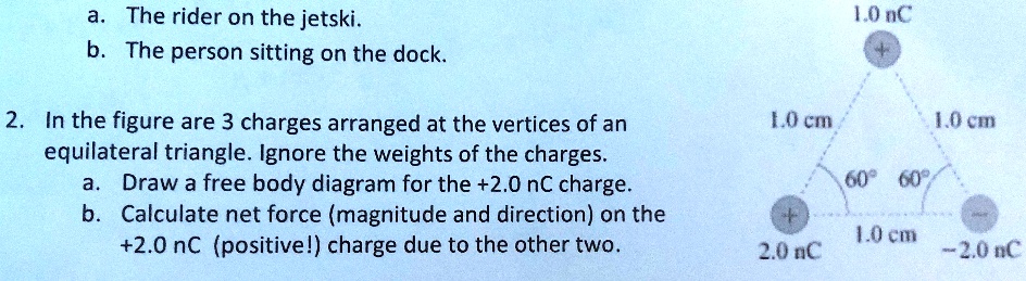 SOLVED: The rider on the jetski b. The person sitting on the dock L.0 # ...