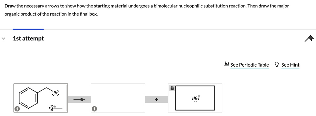 SOLVED: Draw the necessary arrows to show how the starting material ...