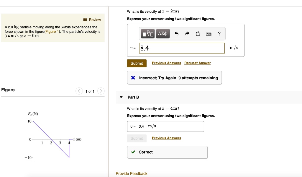 SOLVED: What is its velocity at 2 min? Review Express your answer using two significant figures ...