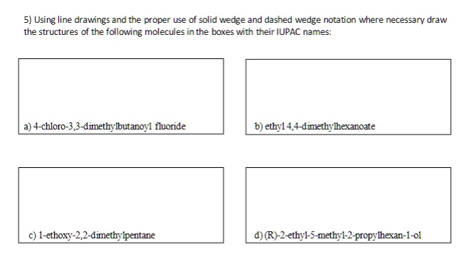 SOLVED: Using line drawings and the proper use of solid edge and dashed wedge notation where ...