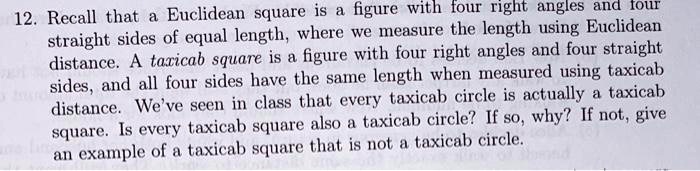 euclidean square is figure with four right angles and ioui 12 recall ...