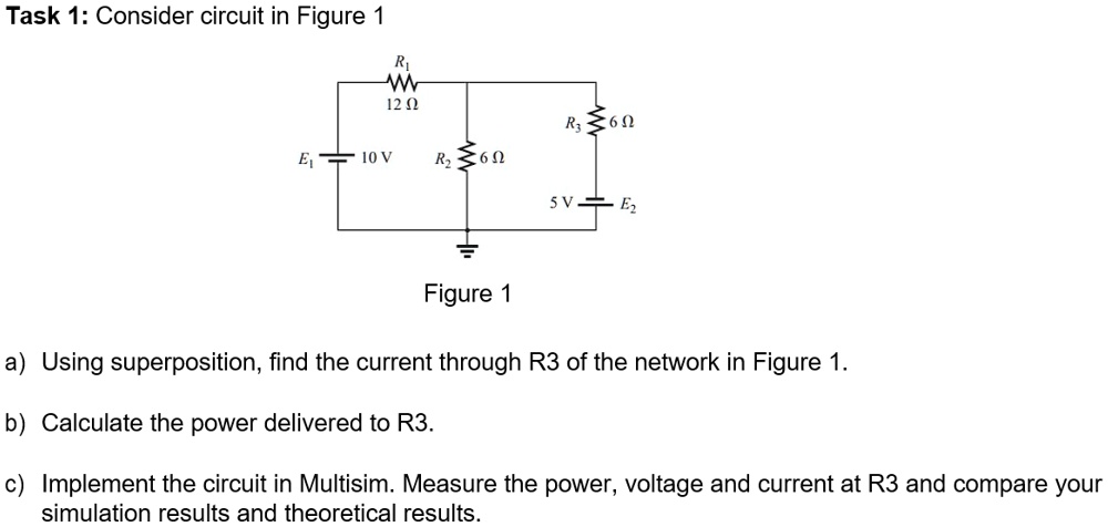 Task 1 Consider Circuit In Figure 12 02 R 602 10 V R6n 5v Figure 1