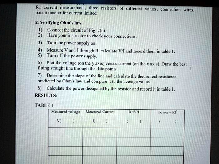SOLVED: for current measurement, thrce resistors of different values connection wire ...