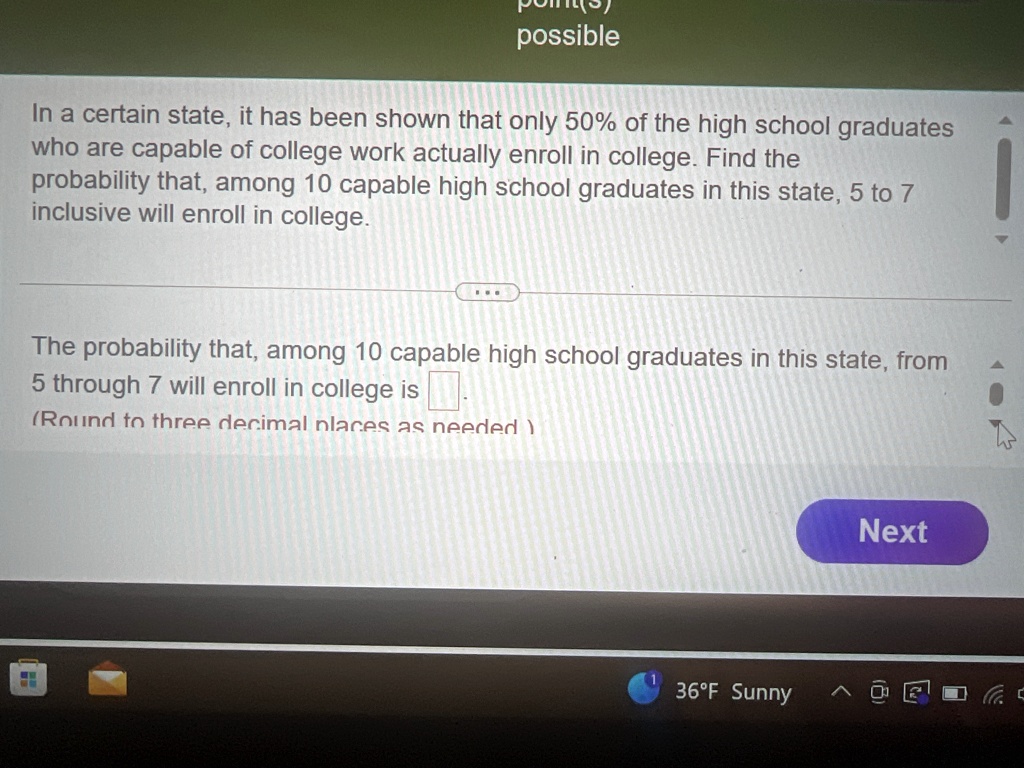 SOLVED: In a certain state, it has been shown that only 50% of the high ...