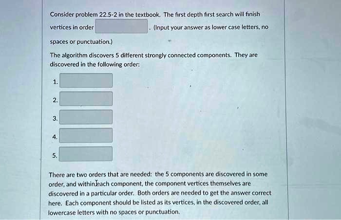 texts help on this data structure and algorithm consider problem 225 2 in the textbook the first ...