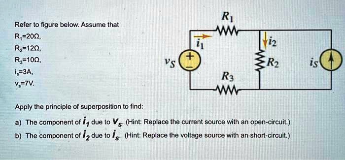 SOLVED: Texts: R1 W Refer to the figure below. Assume that R1 = 20Ω, R2 ...