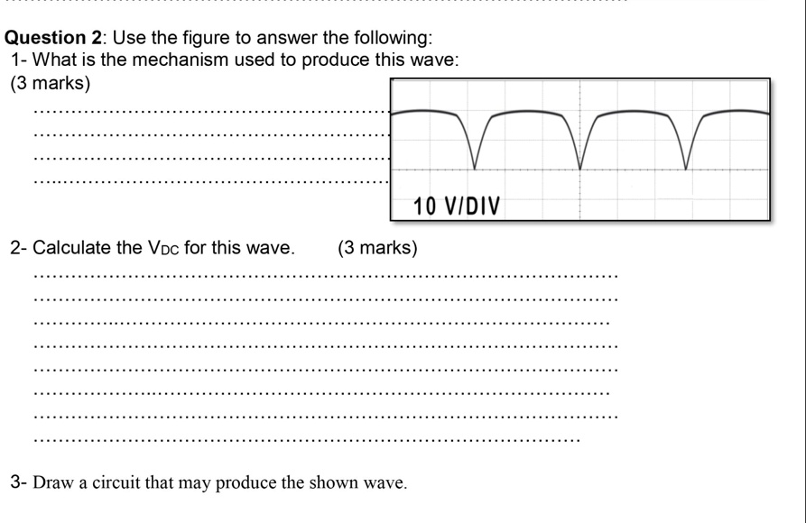 SOLVED: Question 2: Use the figure to answer the following: 1 - What is the mechanism used to ...