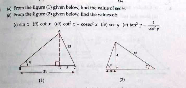 SOLVED: This question is from the chapter "TRIGONOMETRICAL RATIOS". Solve it fast, guys! (a ...