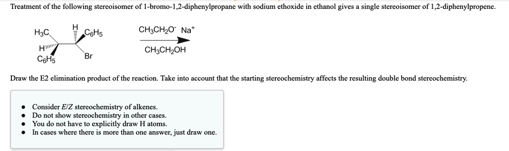 SOLVED: Treatment of the following stereoisomer of ~bromo 2 ...