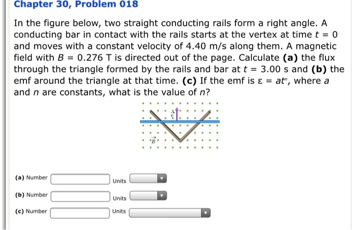 SOLVED:Chapter 30, Problem 018 In the figure below, two straight ...