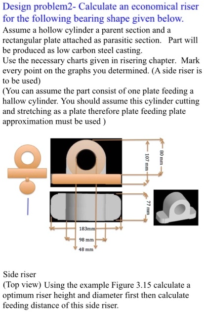 Design problem2- Calculate an economical riser for the following ...
