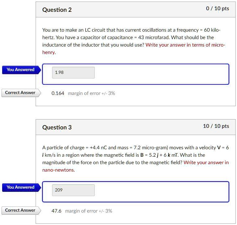 SOLVED:Question 2 10 pts You are to make an LC circuit that has current ... SOLVED:Question 2 10 pts You are to make an LC circuit that has current ...