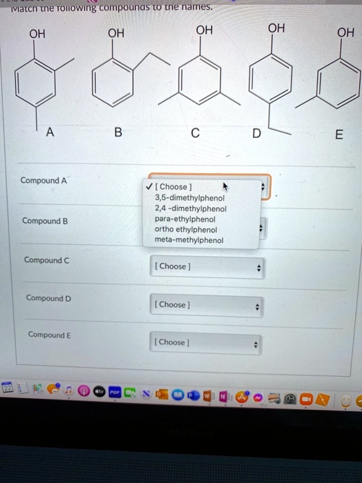 SOLVED:viatcn Ine rollowIng compounas [0 [ne names OH OH OH OH OH ...