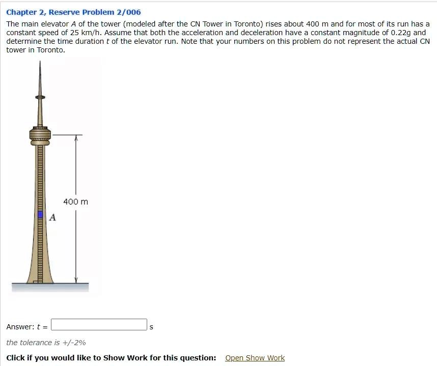 The main elevator A of the tower (modeled after the CN Tower in Toronto ...