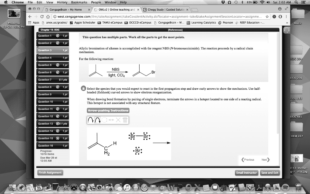 SOLVED: ' This question has multiple parts. Work all the parts to get the most points. Allylic ...