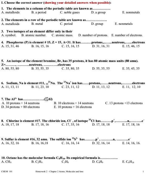 SOLVED: The elements in column of the periodic table are Alkali metals, metalloids, noble gases ...