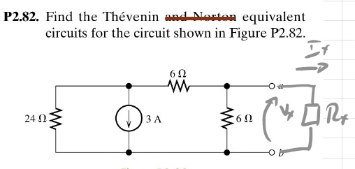 SOLVED: P282. Find the Thevenin Neon equivalent circuits for the ...