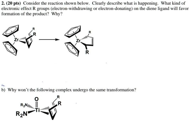 SOLVED: only part b 2. (20 pts) Consider the reaction shown below ... SOLVED: only part b 2. (20 pts) Consider the reaction shown below ...