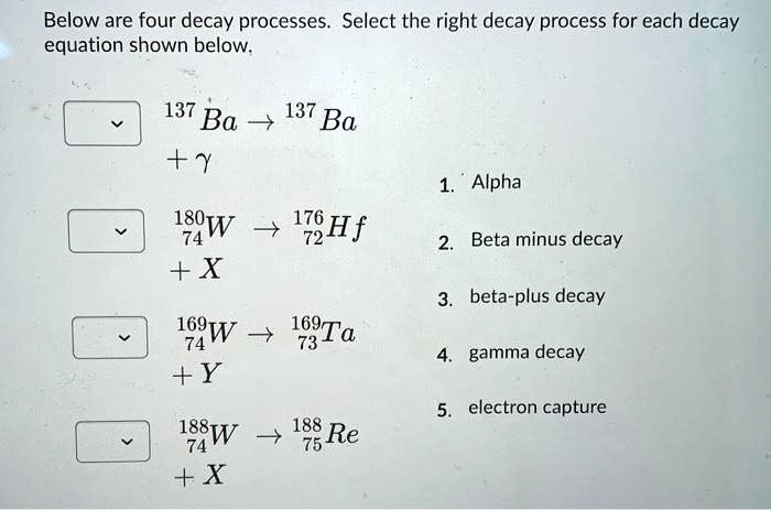 Gamma Decay Equation