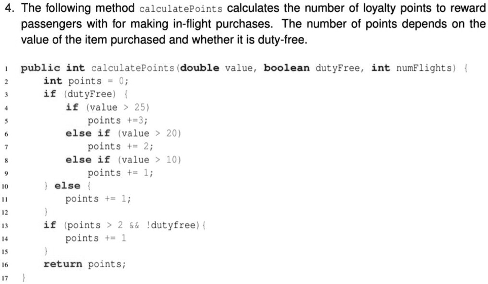 Solved Symbolic Execution Build The Symbolic Execution Tree For The Calculatepoints Method And
