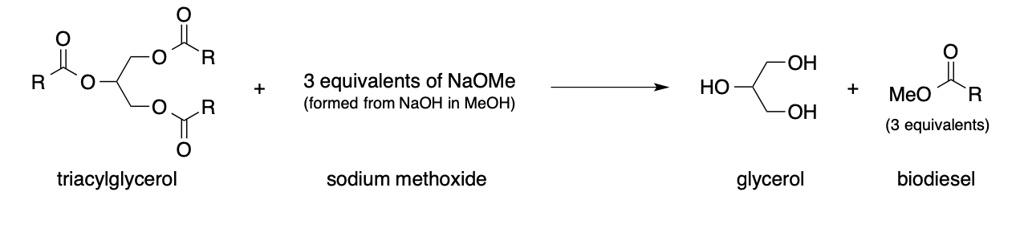 1 this reaction is an example of a trans esterification one ester is ...