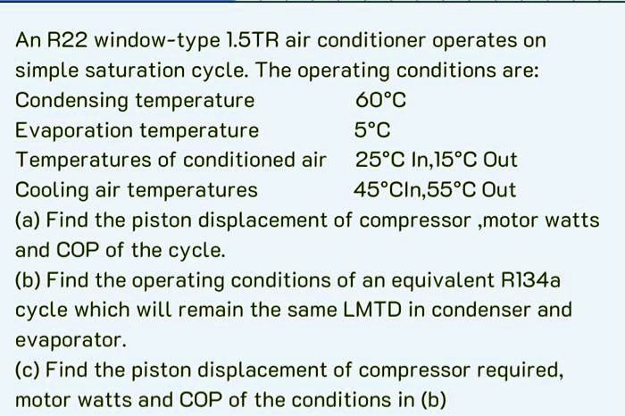 SOLVED: what does it mean "remain the same LMTD in condenser and ...