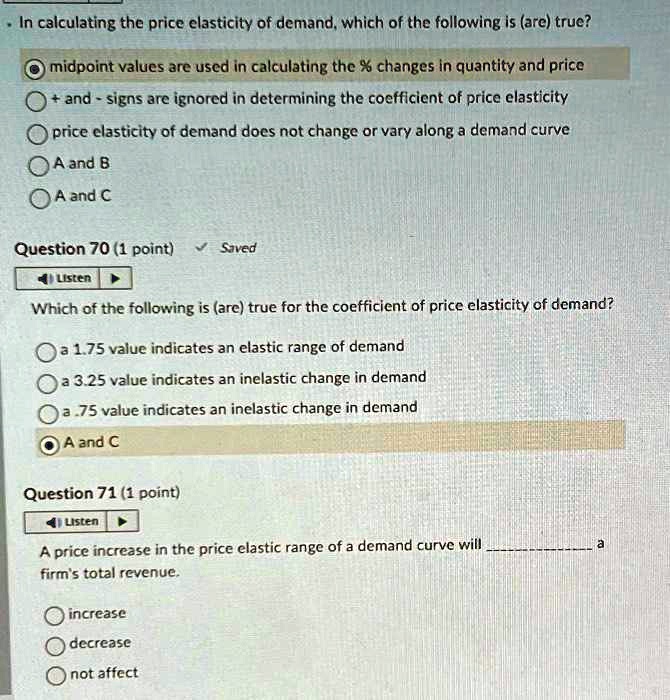 SOLVED: Please help, I'm not sure if I answered them correctly. In calculating the price ...