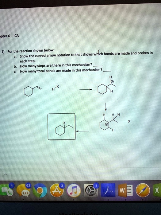 SOLVED: pter 6 ICA For the reaction shown below: Show the curved arrow ... SOLVED: pter 6 ICA For the reaction shown below: Show the curved arrow ...