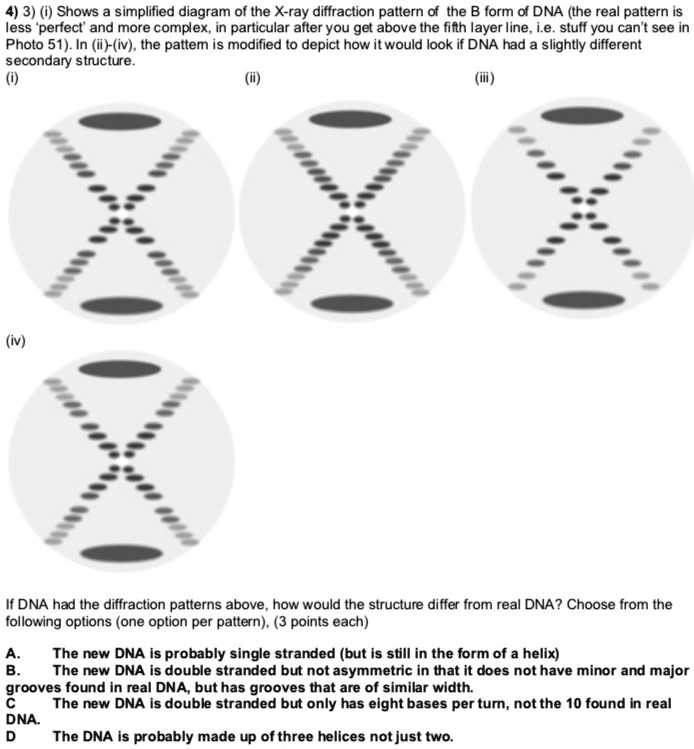 SOLVED:4) 3) () Shows simplified diagram of the X-ray diffraction ...