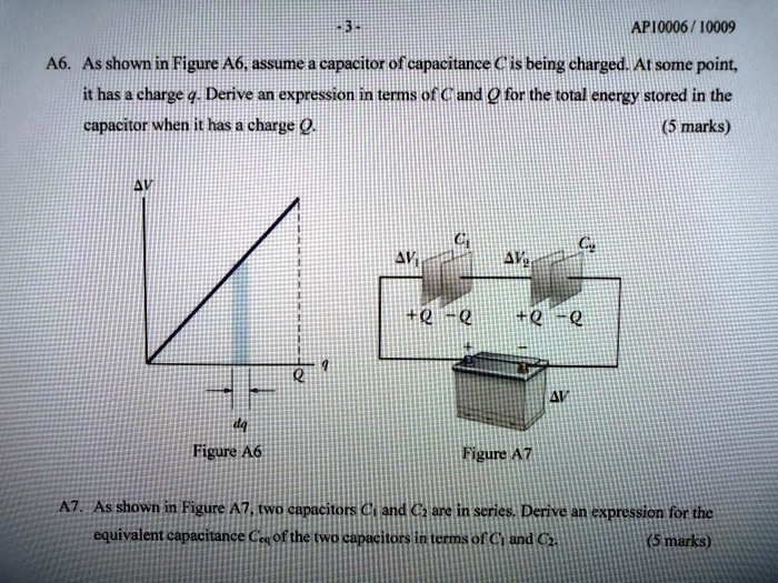 apioo06 10009 a6 as shown in figure a6 assume capacitor of capacitance c is being charged at ...