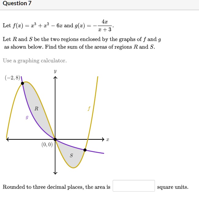 SOLVED: Question 7 4x 2 +3 Let fl(z) =28+2 61 and g(z) Let R and S be ...