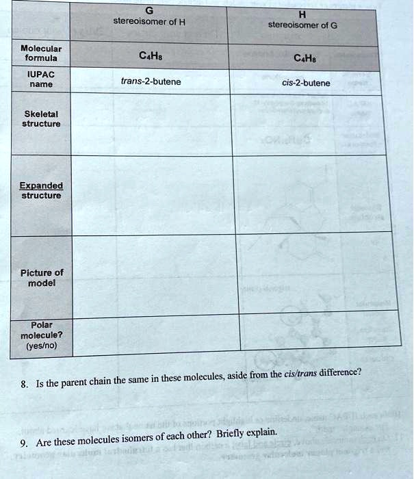 [GET ANSWER] Molecular formula IUPAC name Skeletal structure Expanded ...