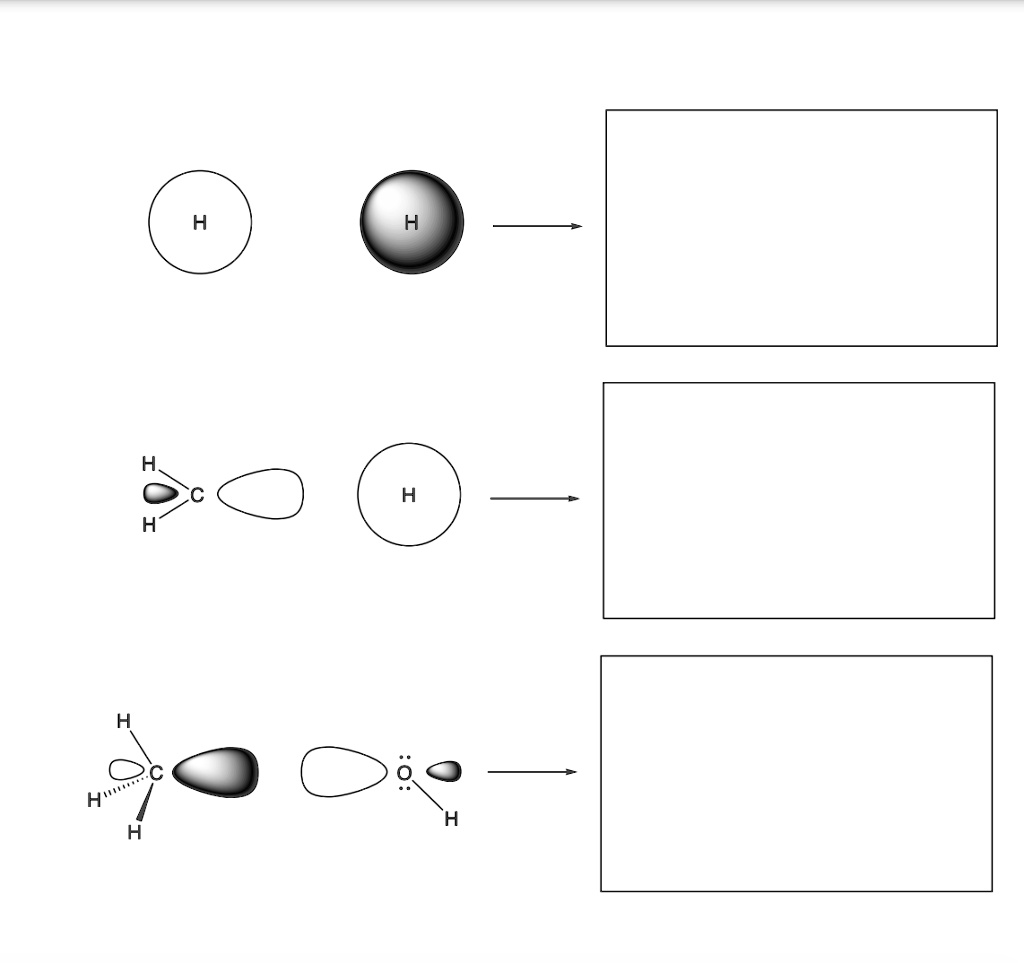 draw the orbital interaction that occurs between the two shown orbitals clearly indicate any ...