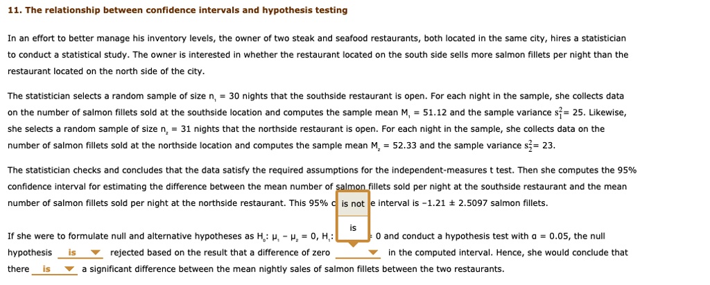 The Relationship Between Confidence Intervals And Hypothesis Testing In An Effort To Better 