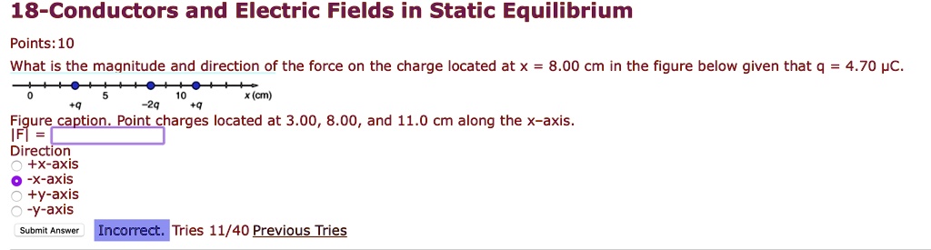 SOLVED: 18 - Conductors and Electric Fields in Static Equilibrium ...