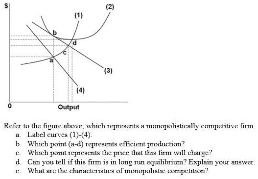 0 (2) (1) b d c a (3) (4) Output Refer to the figure above, which ...